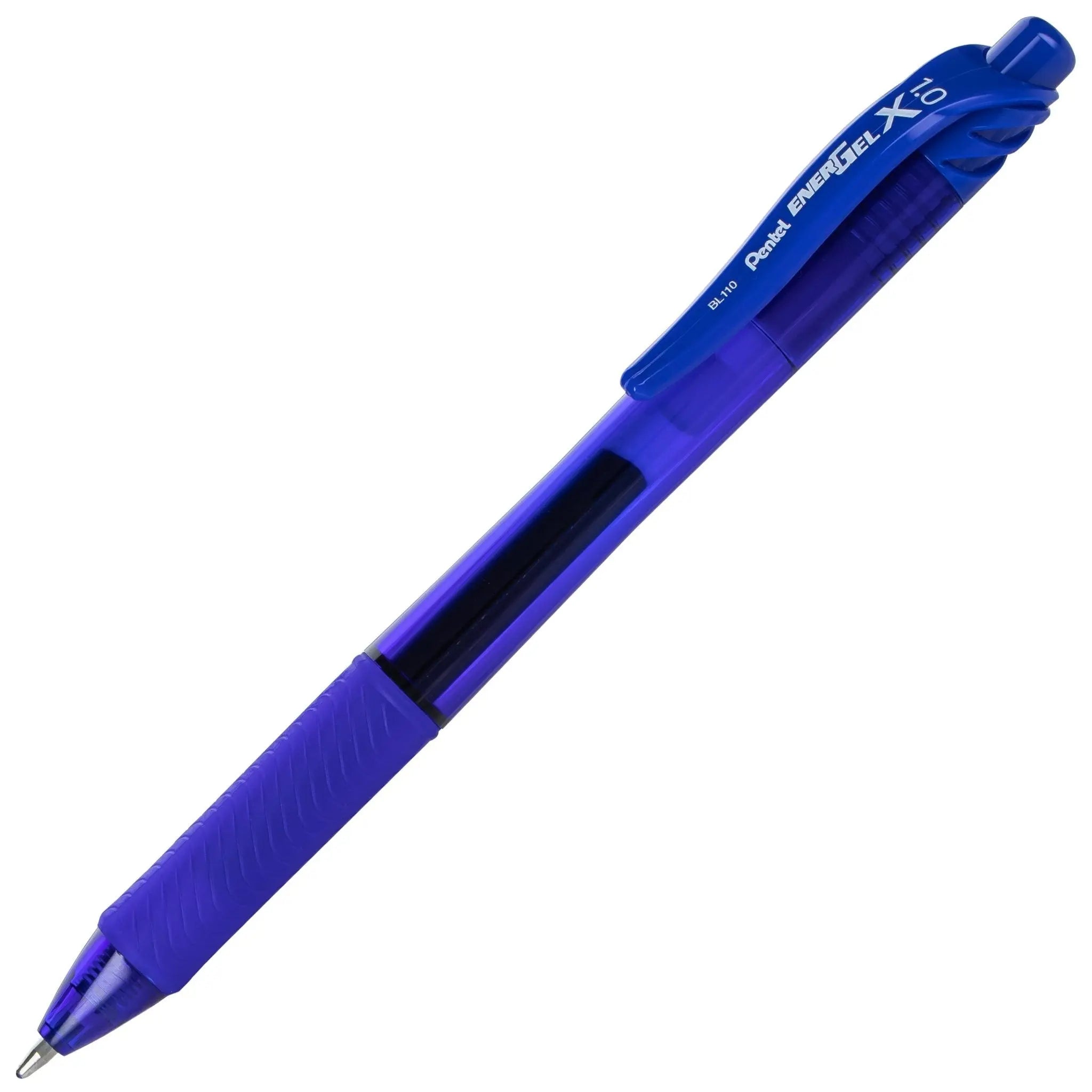 EnerGel-X Retractable Liquid Gel Pen, (1.0mm) Metal Tip, Bold Line ...